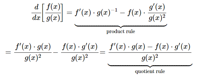 Product Rule Derivative