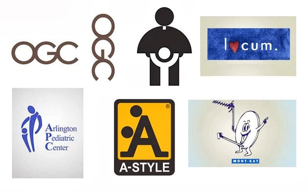 Bad Graphic Design Logos