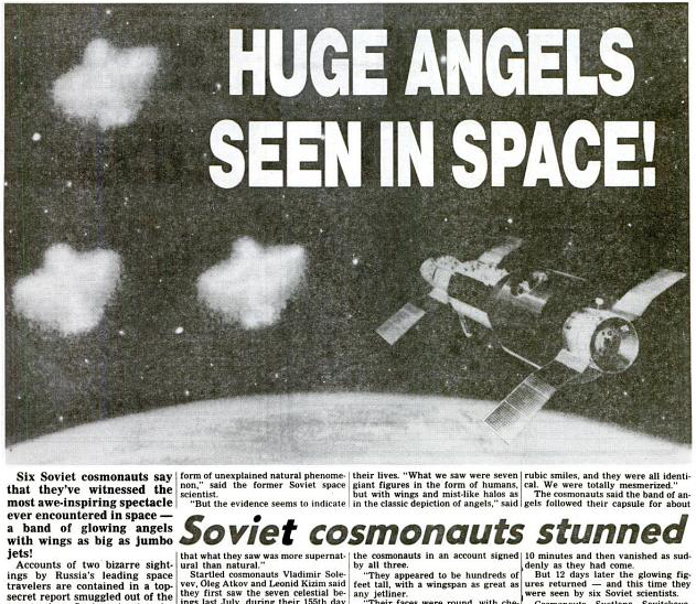 Astronauts See Angels In Space