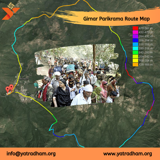 Girnar Map