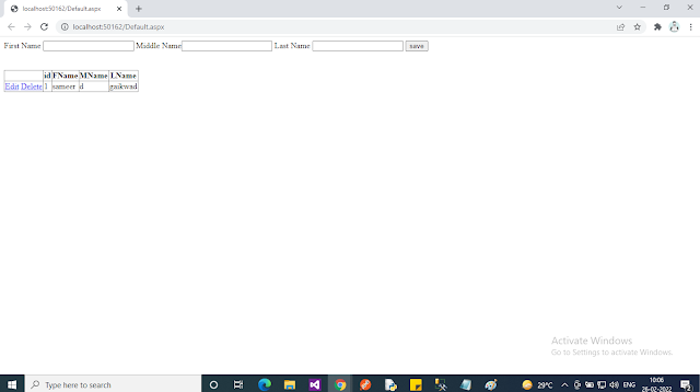 Insert Update Delete In Aspnet Gridview With Entity Framework Techbrij 7798