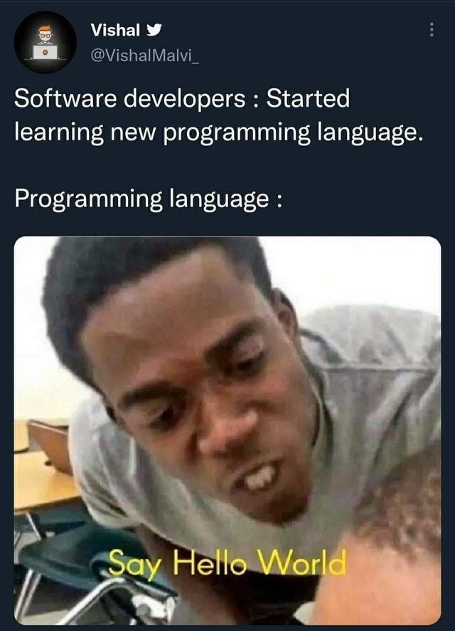 Programming Language Memes