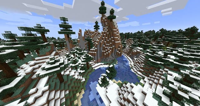 Taiga Biome Minecraft