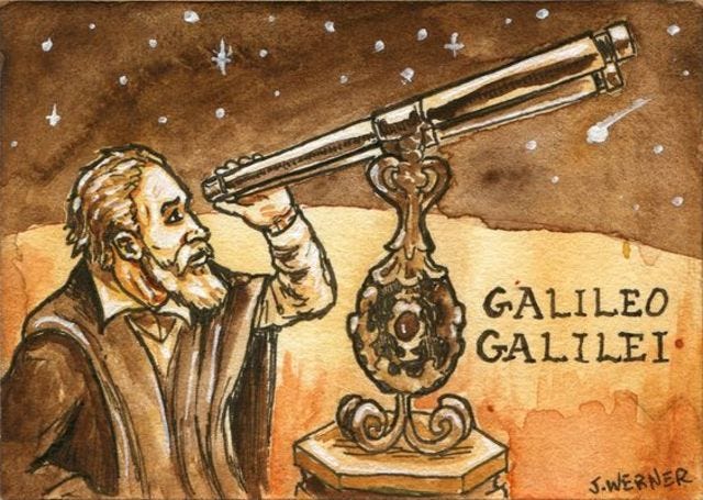 Galileo Looking Through Telescope How The Telescope Became Our Window