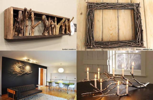 Tree Branch Decoration Ideas How To Use Tree Branch DIYs For Indoor