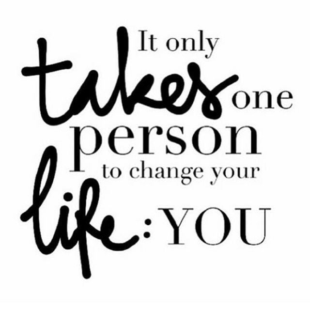 Only One Person