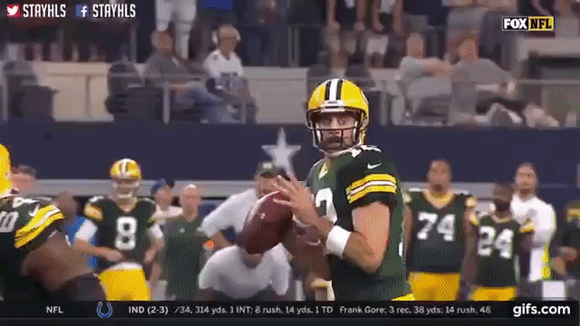 Aaron Rodgers Gifs