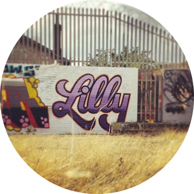 Lilly Name Graffiti