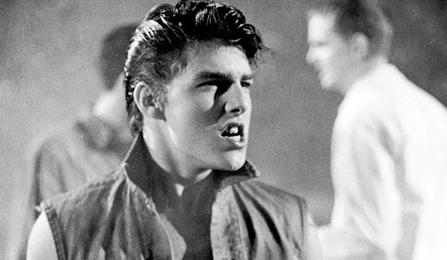The Outsiders Tom Cruise Teeth