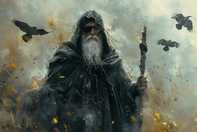 King Raven Norse Mythology