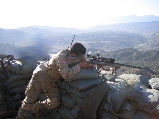 M14 Sniper Rifle Navy Seals
