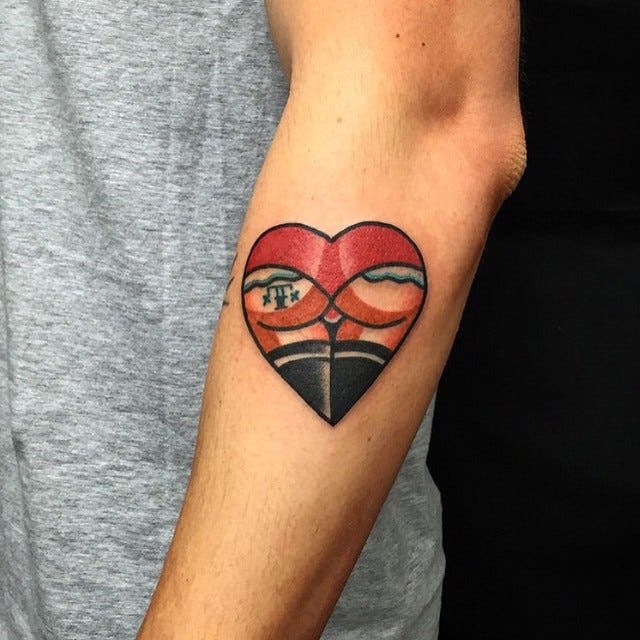 Meta Symbol Tattoo