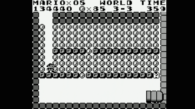 Mario Collecting Coins Gif