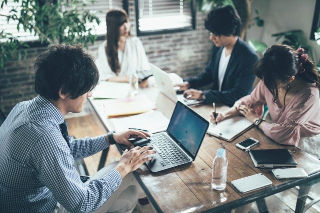 Japanese Business Meeting