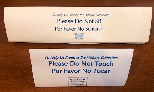 When The Sign In The Museum Says Do Not Touch