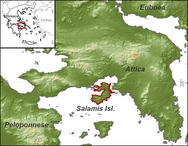 What Is Salamis In Ancient Greece