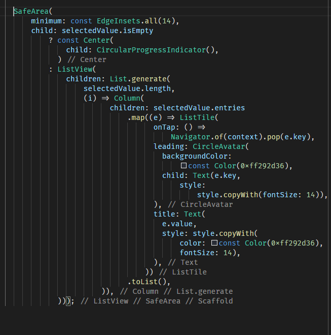 Hướng dẫn cách Listtile background color flutter Đối tượng được sử dụng phổ biến trong thiết kế ...