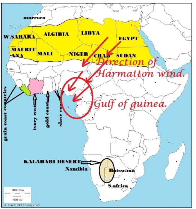 Harmattan Wind Upsc