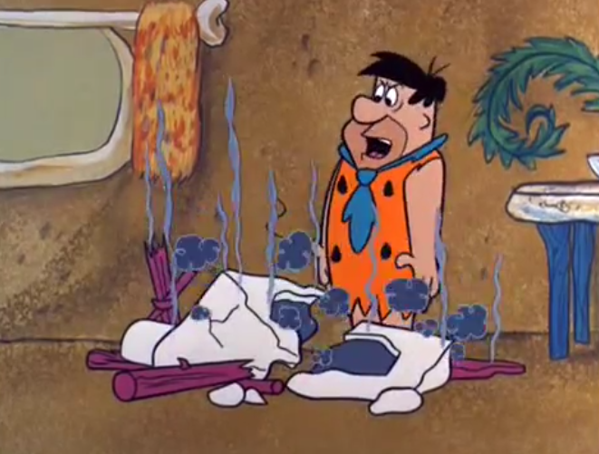 Fred Flintstone Yelling