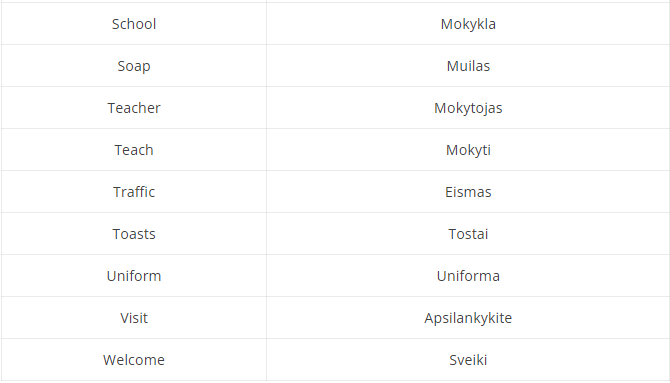 Lithuanian Slang