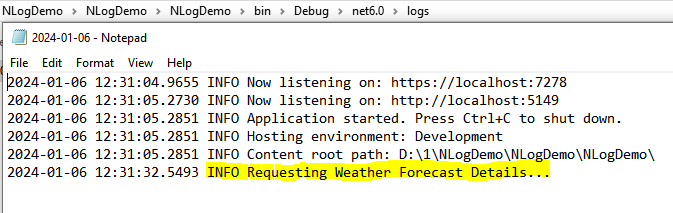 Nlog Database Logging In Aspnet Core With Example Smart Logging