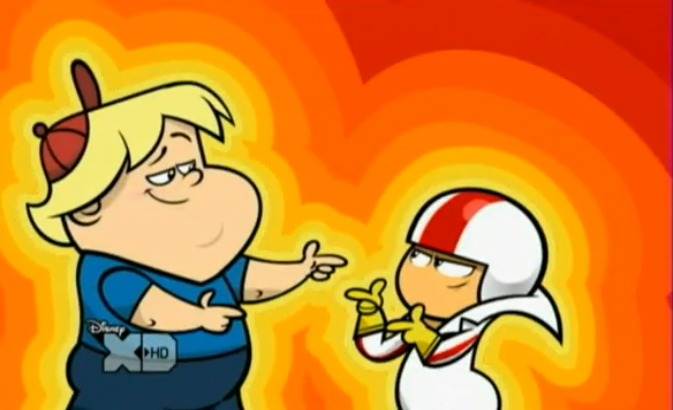 Kick Buttowski Without His Helmet