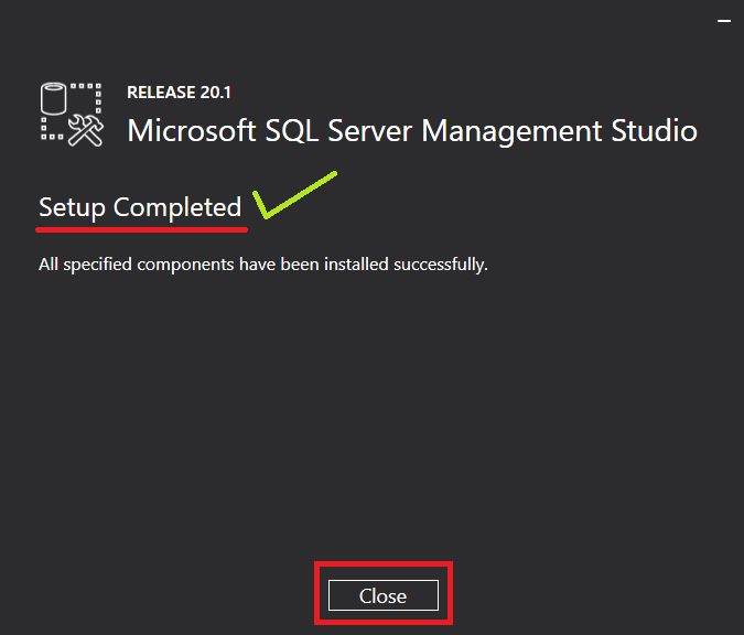 Instalacin De Sql Server Management Studio