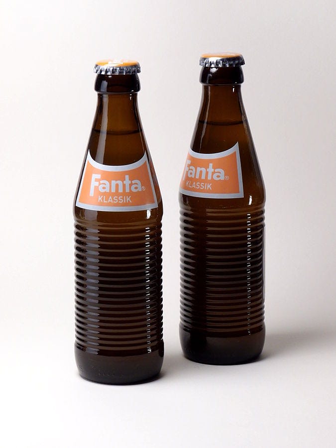 1941 German Nazi Fanta Bottle