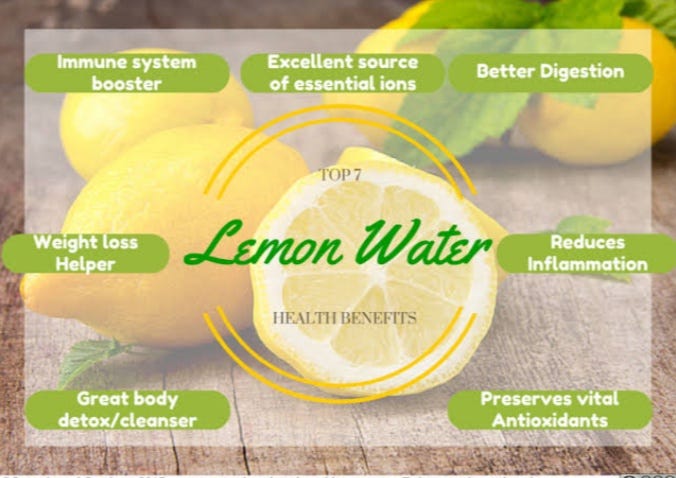 Health Benefits Of Lemons
