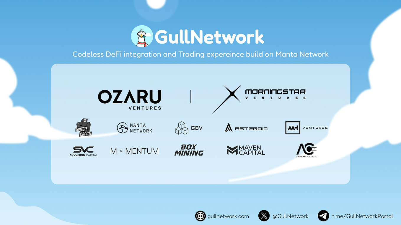 GullNetwork — The Native DEX Revolutionizing DeFi Built on Manta Network | by Gull Network | Mar ...