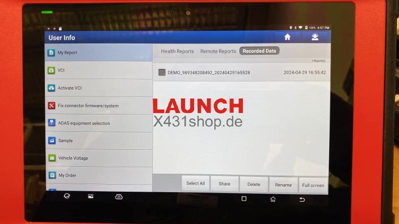 Launch X431 PAD IX Diagnostic Tool Review - X431 SHOP - Medium