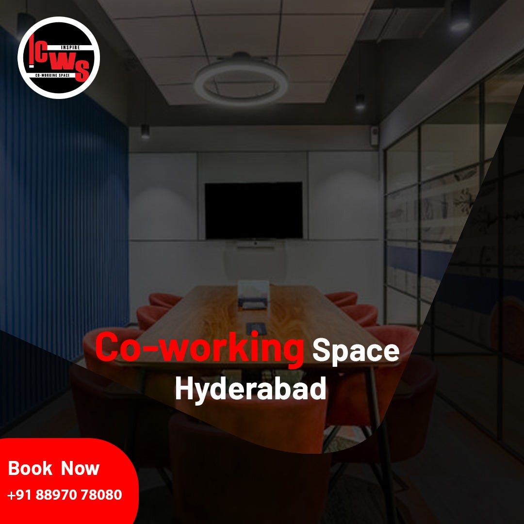 Commercial Office Space in Hyderabad — Inspire Coworking Space | by ...