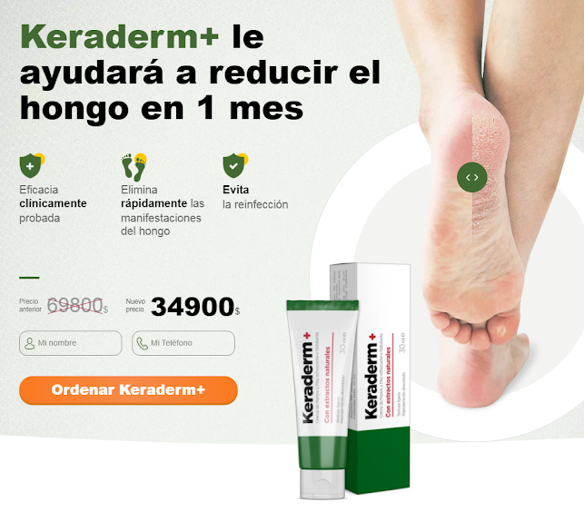 Keraderm Plus : Keraderm + gel, Precio, Crema, Reseñas, Ingredientes ...