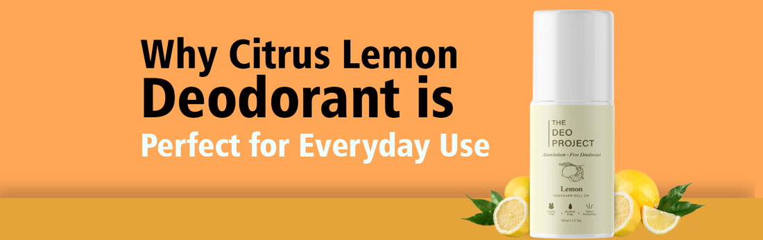 Citrus Herbal Musk Roll-On Deodorant | Medium