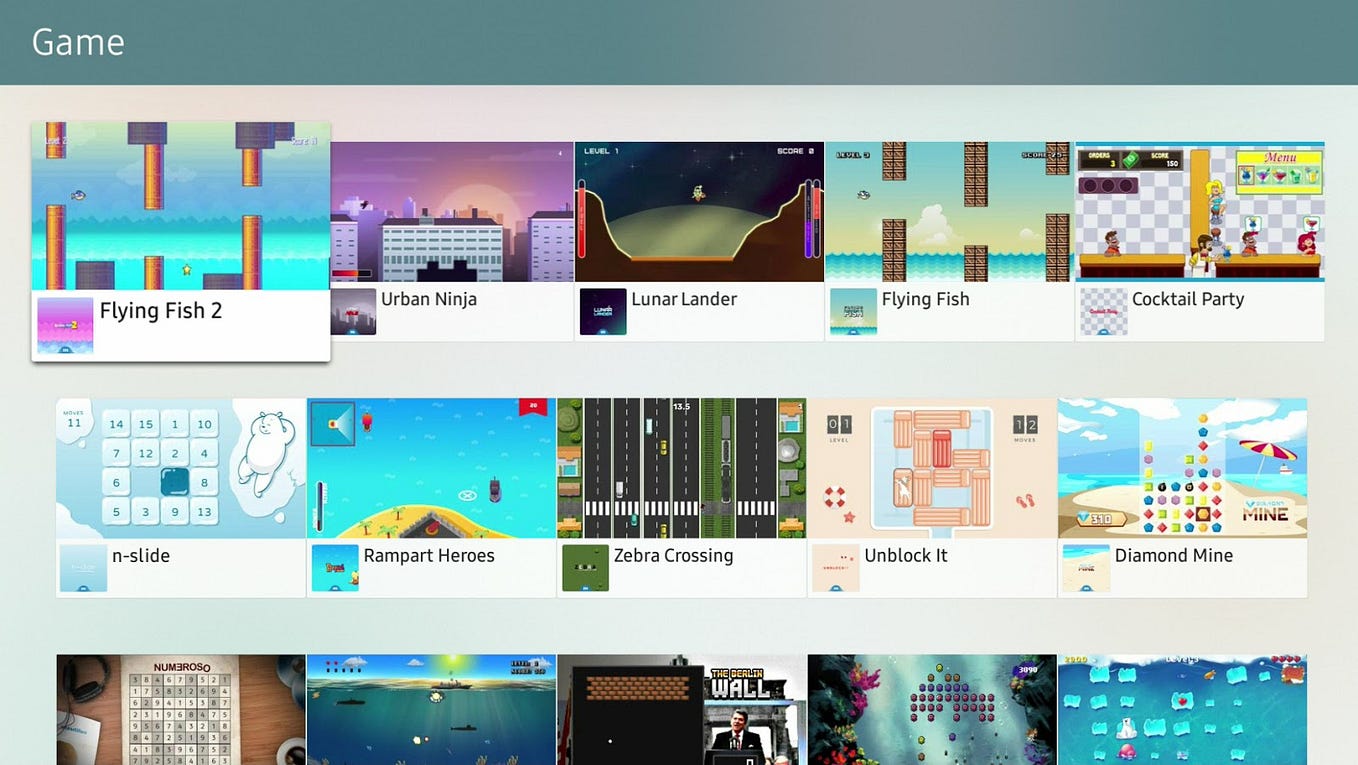 The 5 Best Games on Samsung Tizen Smart TV | by Petr Mazanec | Medium