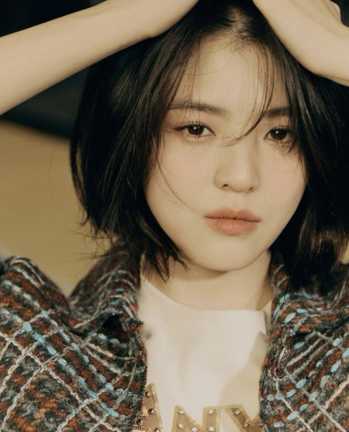 Korean Hot Hair style; Hush cut. People who are hip in Korea easily and ...