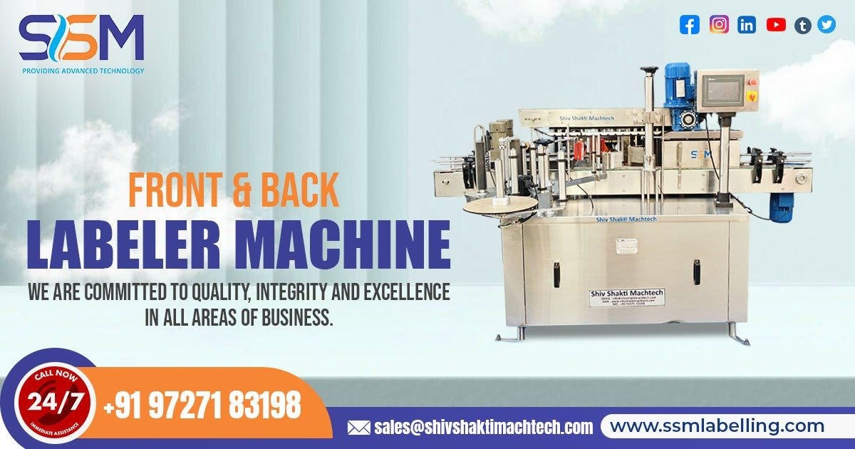 3 Roller Wrap Around Labeler Machine | by SSM Labelling | Apr, 2025 ...