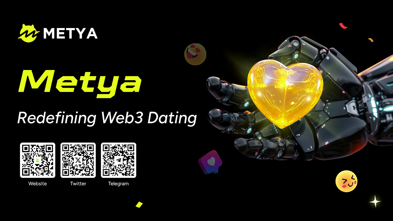 Metya: Revolutionizing Social Connections in the Web3 Era | by METYA丨SocialFi | Aug, 2024 | Medium