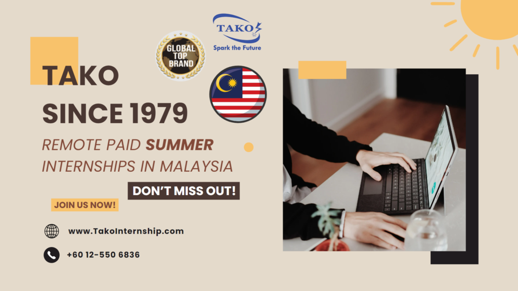 TAKO since 1979: Securing Web Design Internships Opportunity in ...