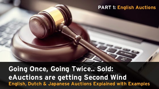 Going Once, Going Twice…Sold: eAuctions are getting Second Wind | by ...