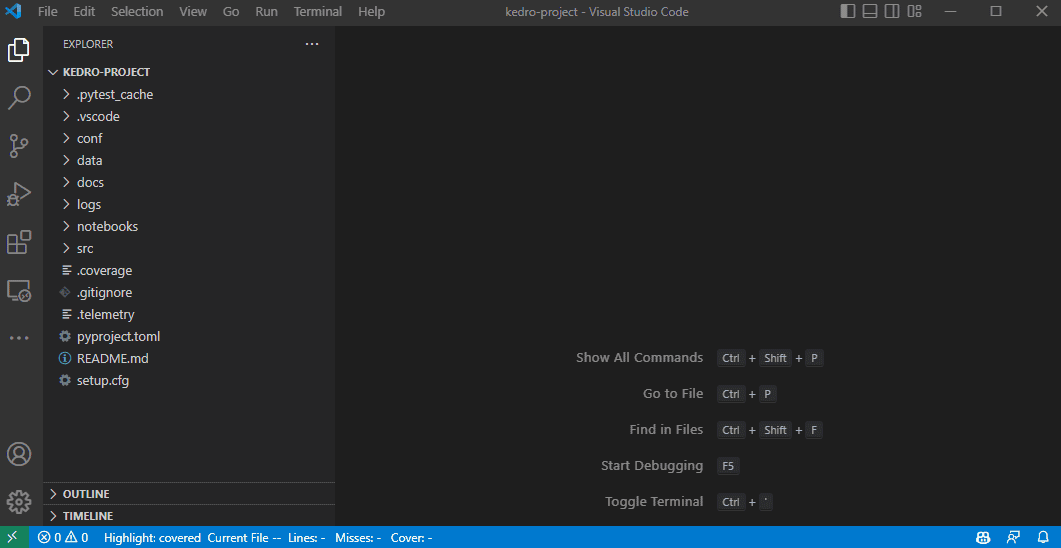 Setting up a Virtual Environment and VS Code for Kedro | by SeanWestgate | Medium