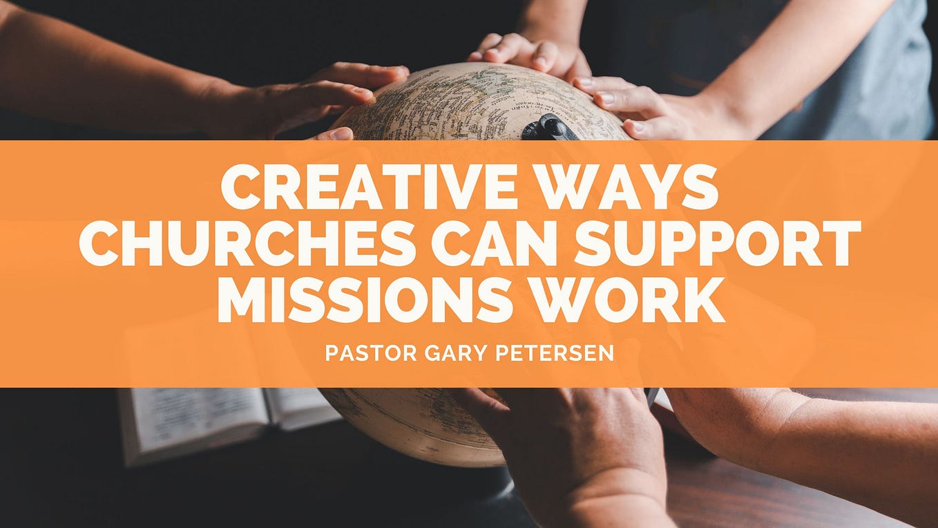 Interesting perspective - Pastor Gary Petersen - Medium