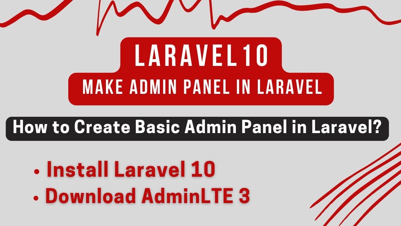 Laravel 10 Tutorial 1 How To Create Admin Panel In Laravel Install 5995