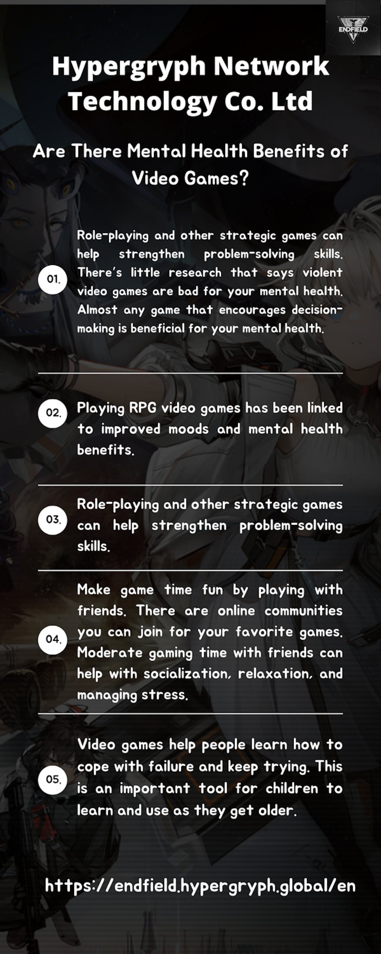 Reason For Popularity Of Role Playing Games | by Hypergryph Network ...