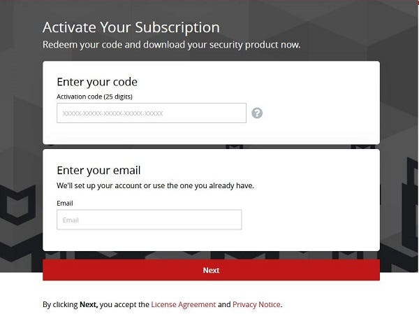 Activate Mcafee Enter 25 Digit Activation Code By Jack Root Medium
