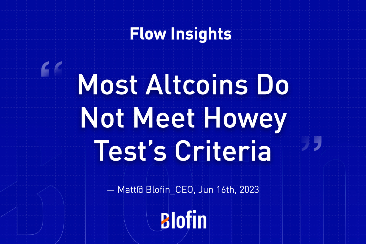 Blofin Flow Insights: The Peak. The arrival of the interest rate peak ...