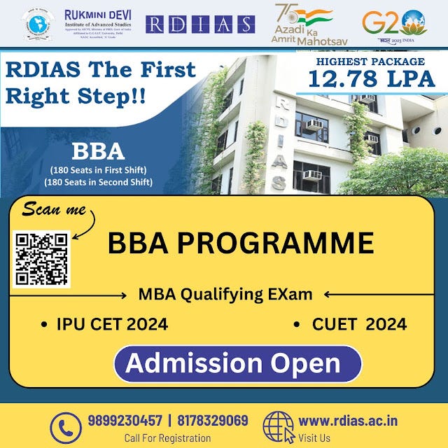 Top MBA BBA Colleges in Delhi: Discover Excellence at RDIAS - Colleges ...