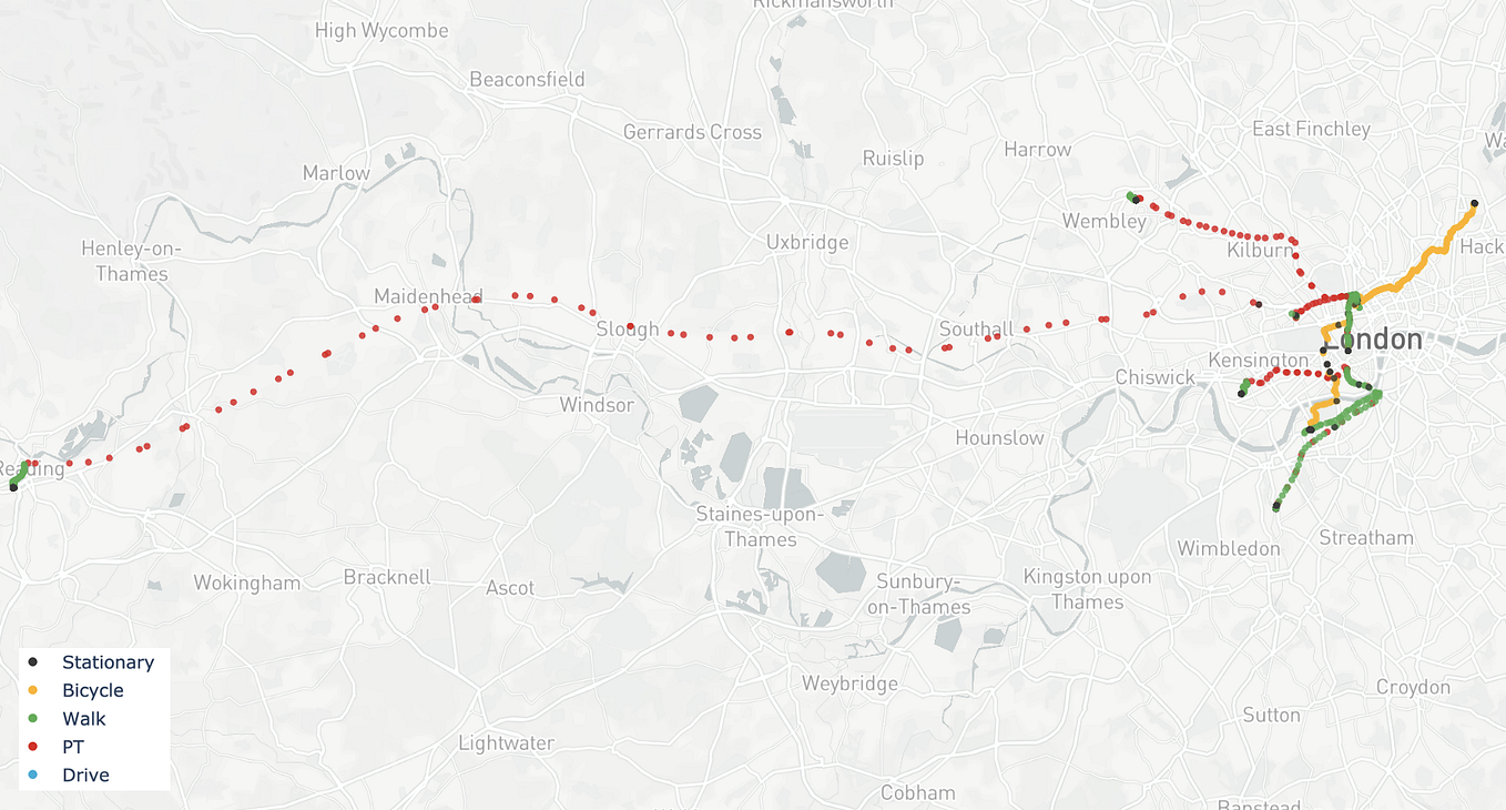 Simulating Active Travel Modes. Extending our massive agent-based… | by ...