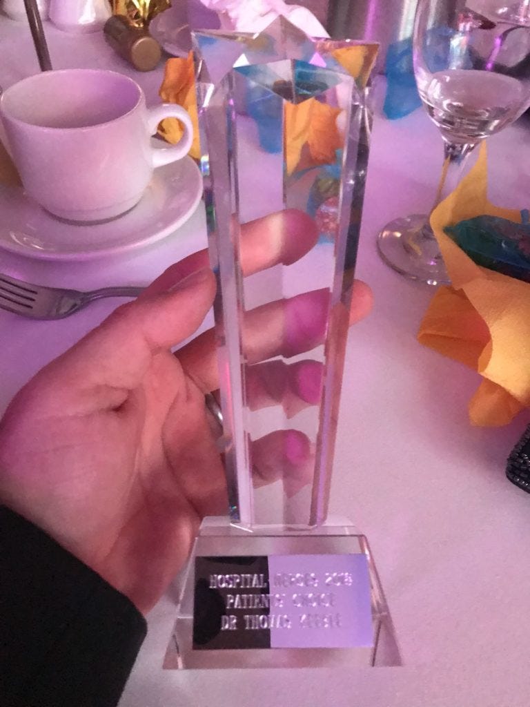 Dr Tom Keeble Hospital Hero | by Sudden Cardiac Arrest UK | Medium