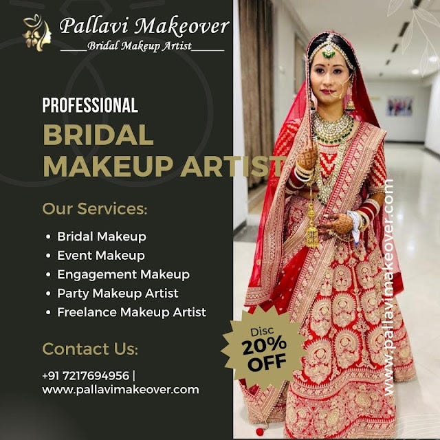 Need an Engagement Makeup Artist in Delhi? Look No Further Than Pallavi ...